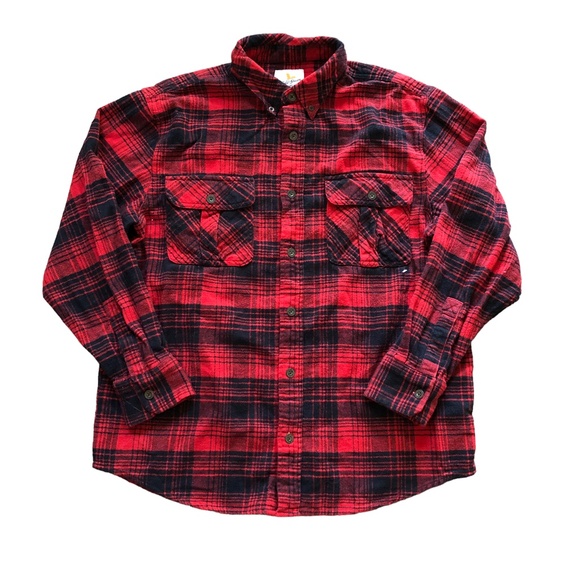 Field & Stream | Shirts | Field Stream Plaid Flannel Camping Hiking ...